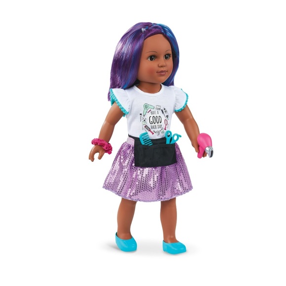 My Life As | Toys | My Life As Poseable Hairstylist Doll Playset 6 ...